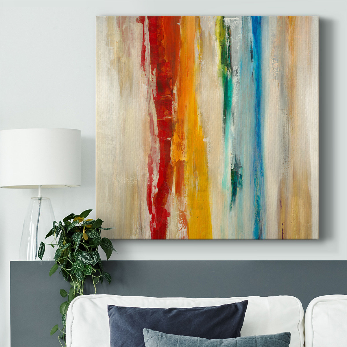 Wrought Studio™ Hemispheres-Gallery Wrapped Canvas | Wayfair